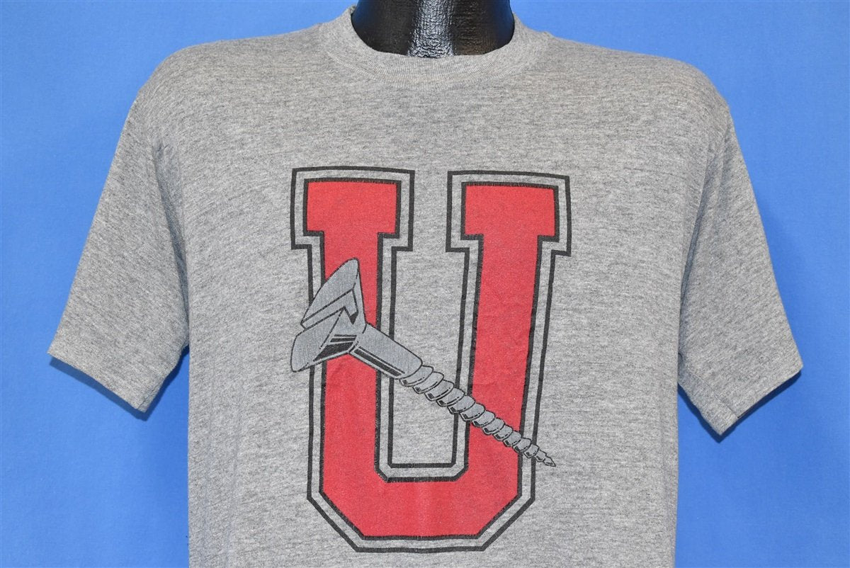 80s Screw U College Spoof University Joke t-shirt Large – The Captains ...