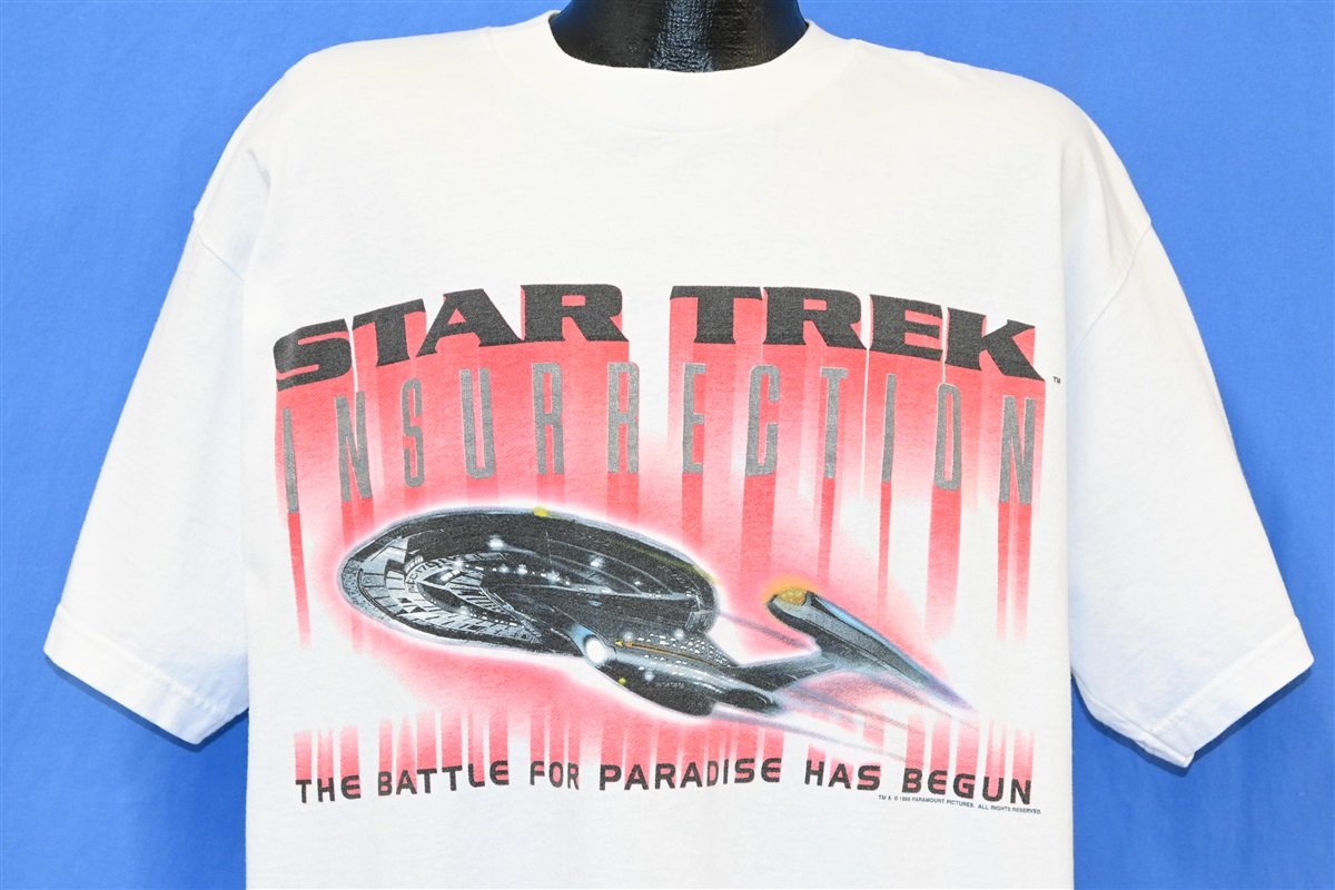 90s Star Trek Insurrection Movie t-shirt Extra Large – The Captains Vintage