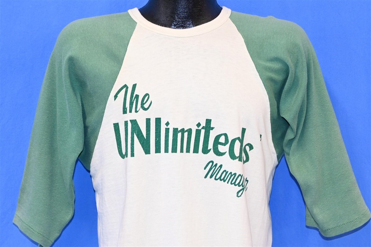 70s The Unlimiteds' Manager Softball Team t-shirt Medium – The Captains ...