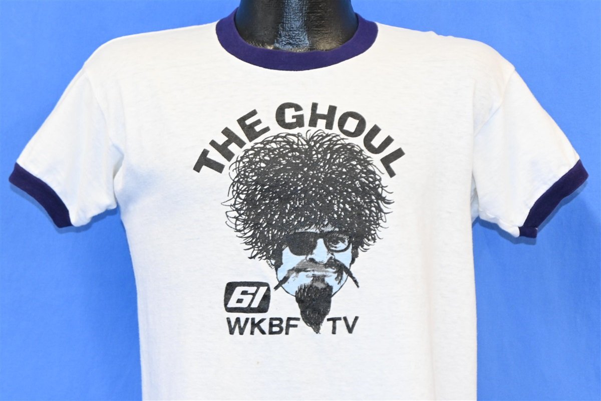 70s Ron Sweed The Ghoul Show Horror Host t-shirt Medium – The Captains ...