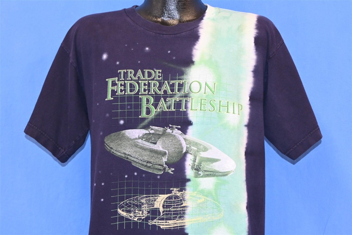 90s Star Wars Trade Federation Battleship t-shirt Youth Large – The ...