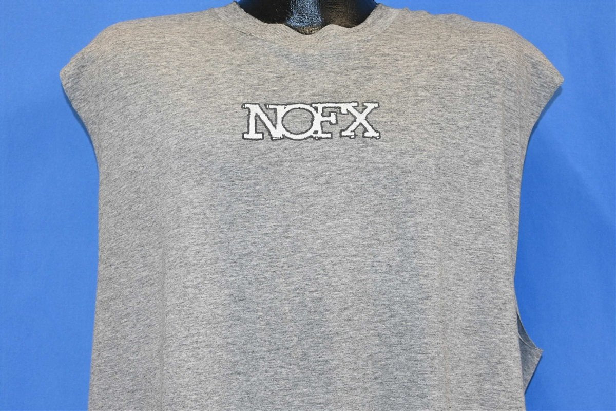 90s NOFX Beer 1997 Punk Rock Band Cut Off t-shirt Extra Large – The ...