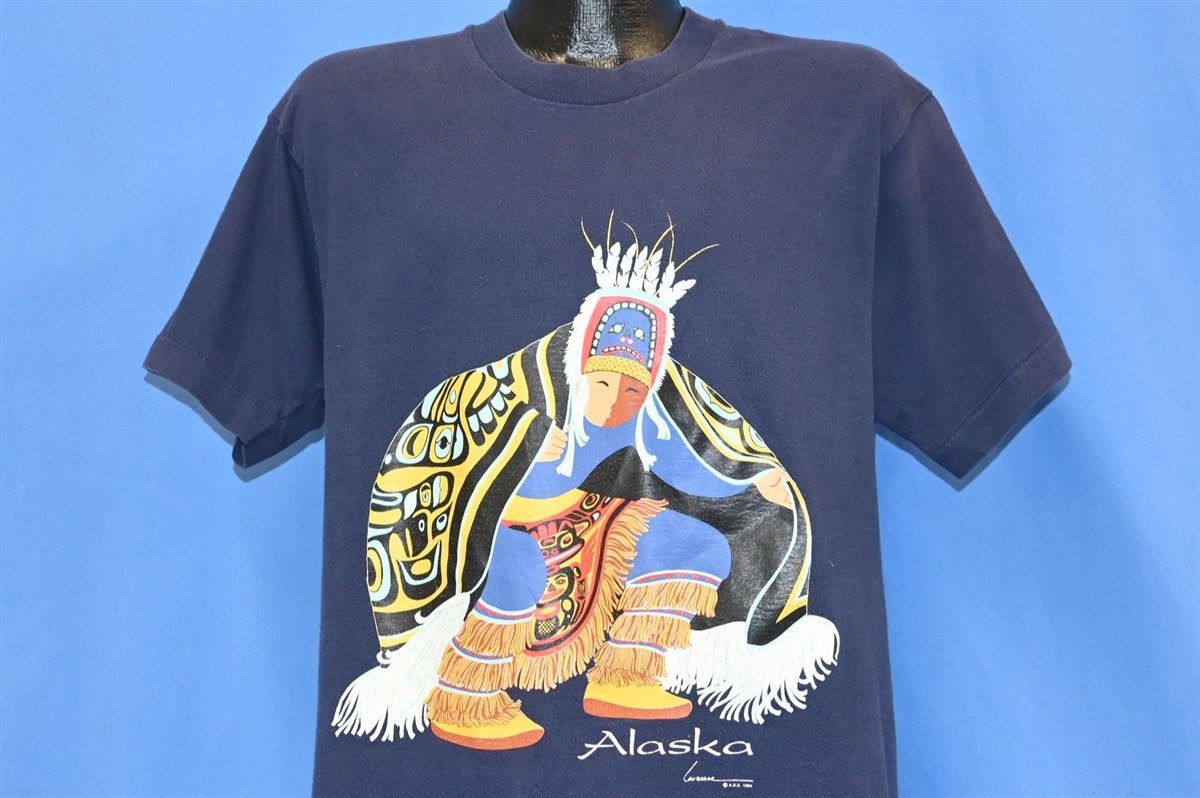 90s Alaska Native American Traditional Regalia t-shirt Large – The ...