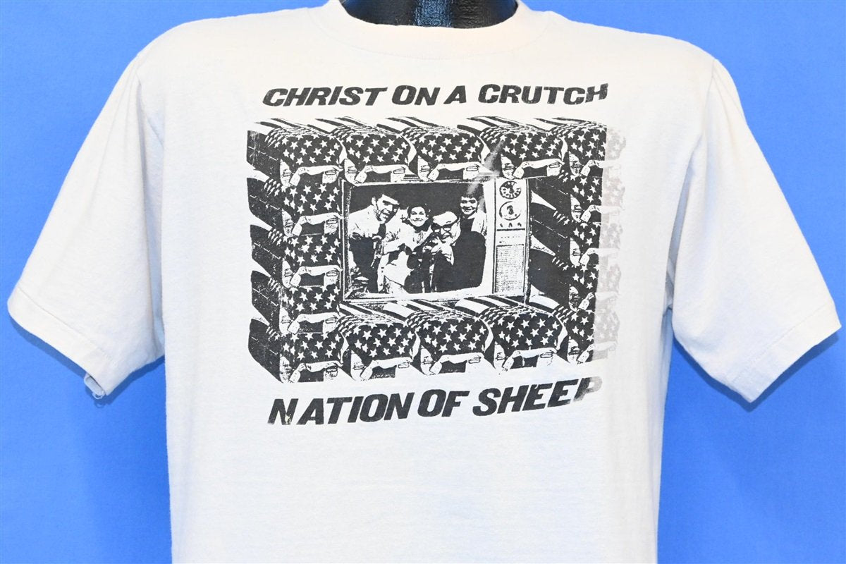 90s Christ on a Crutch Nation of Sheep Punk t-shirt Large – The ...