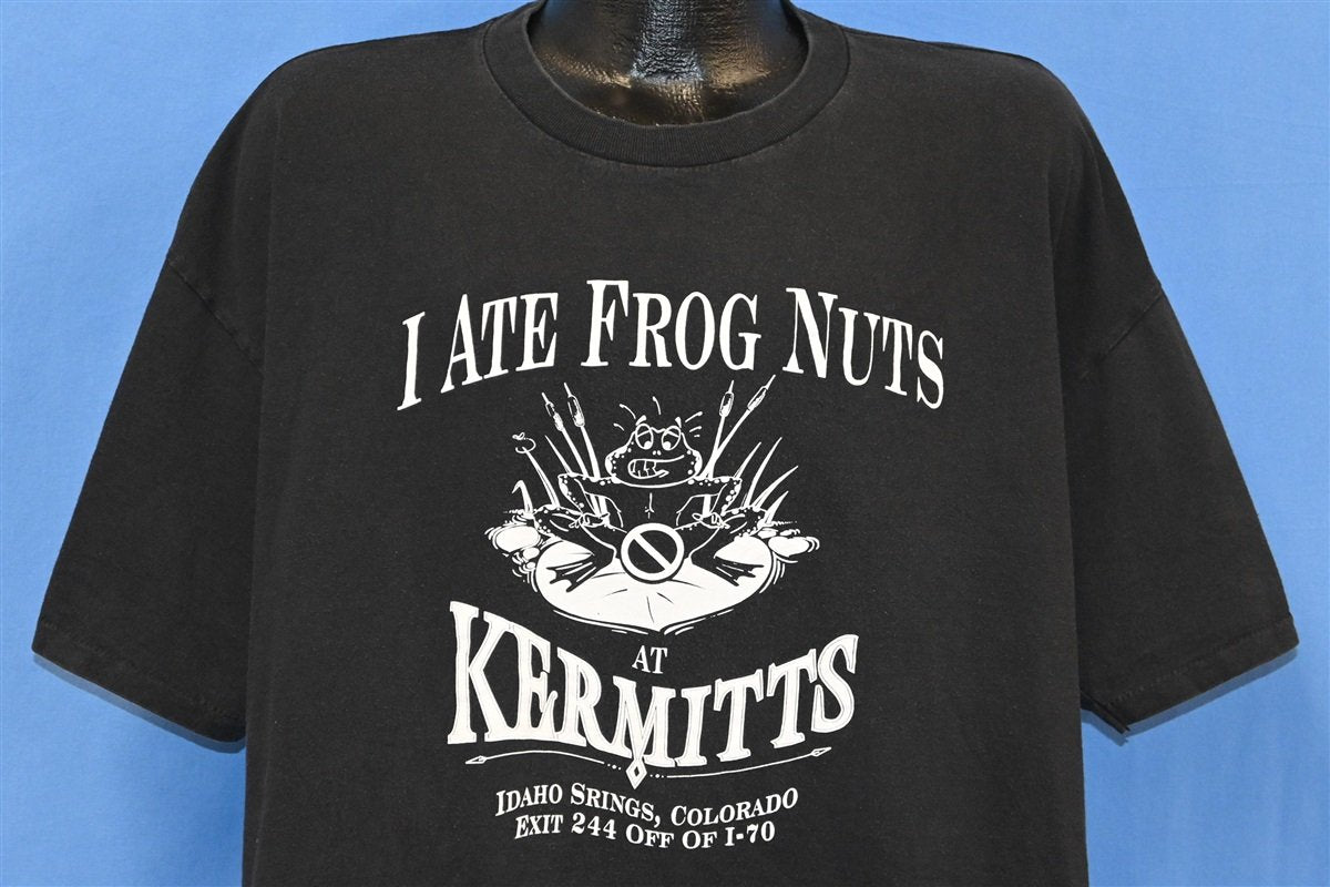 90s I Ate Frog Nuts at Kermitts Roadhouse Colorado t-shirt XXL – The ...