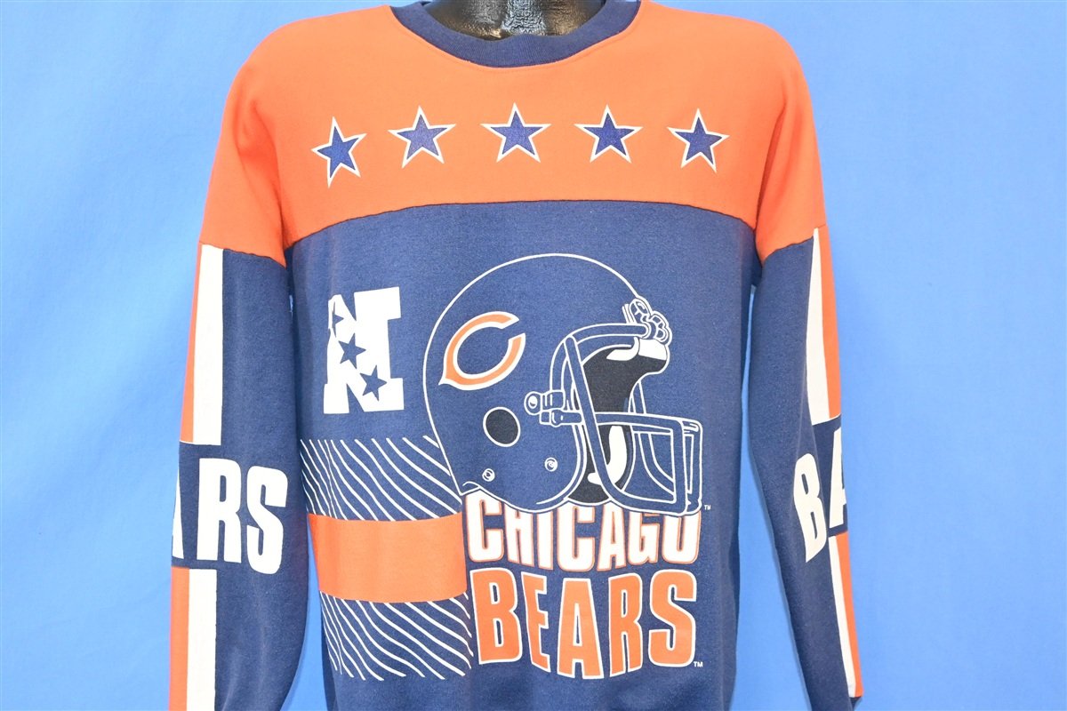 80s Chicago Bears Colorblocked Garan Football Sweatshirt Large – The ...