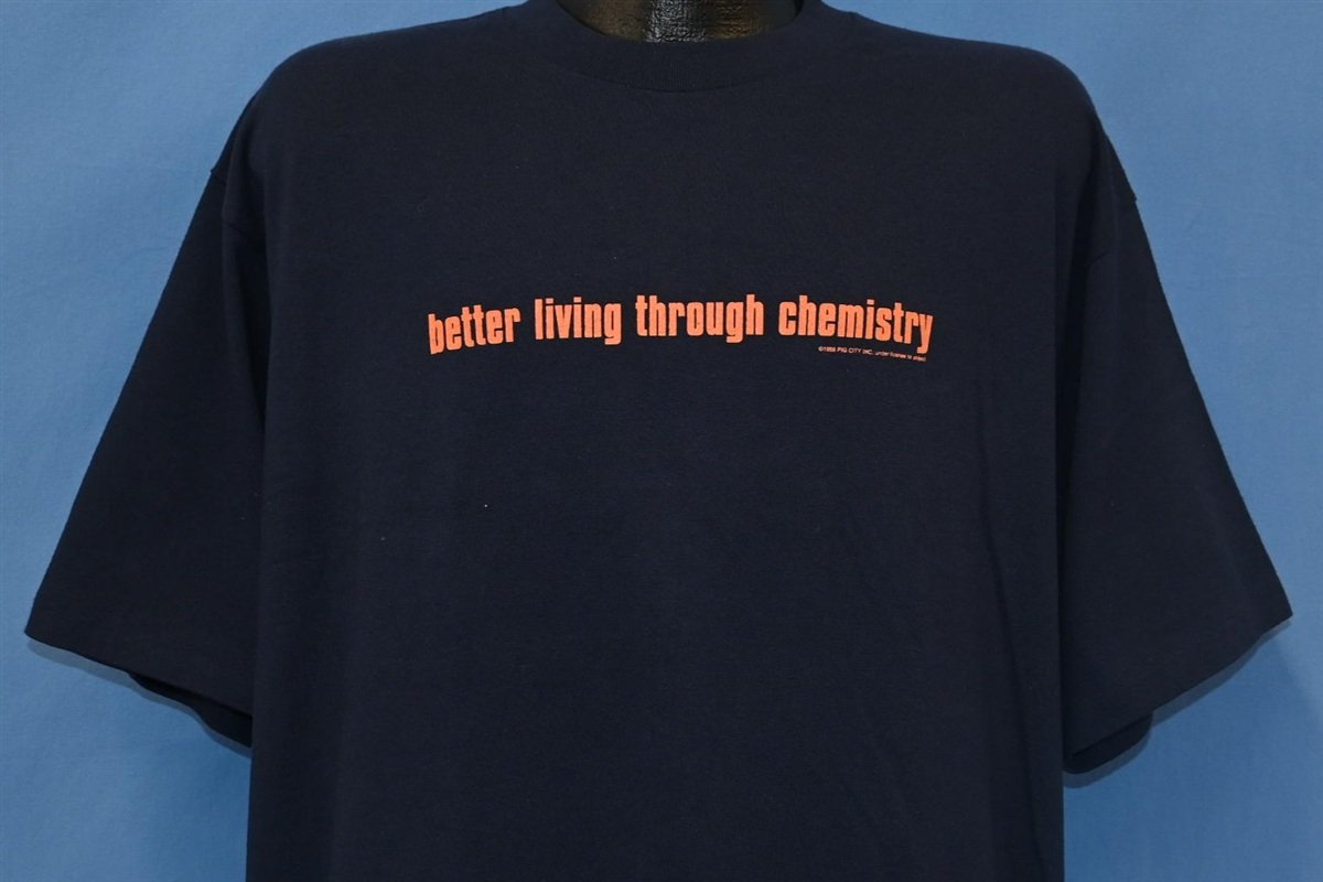 90s Fatboy Slim Living Through Chemistry t-shirt Extra Large – The ...